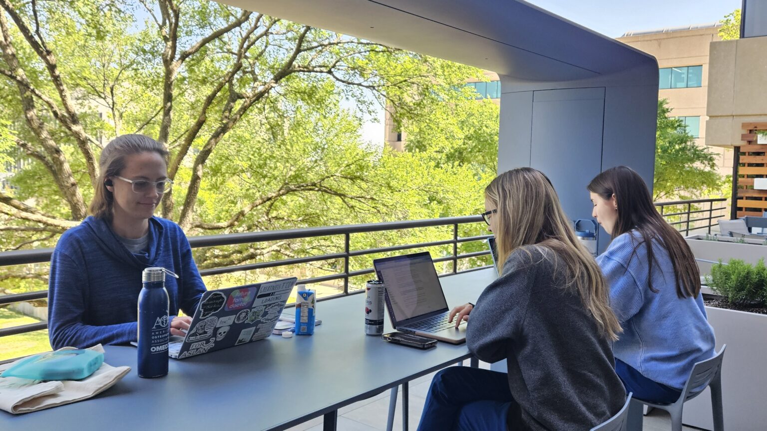 Fresh Balcony look & New Vending Machines | Gibson D. Lewis Health ...